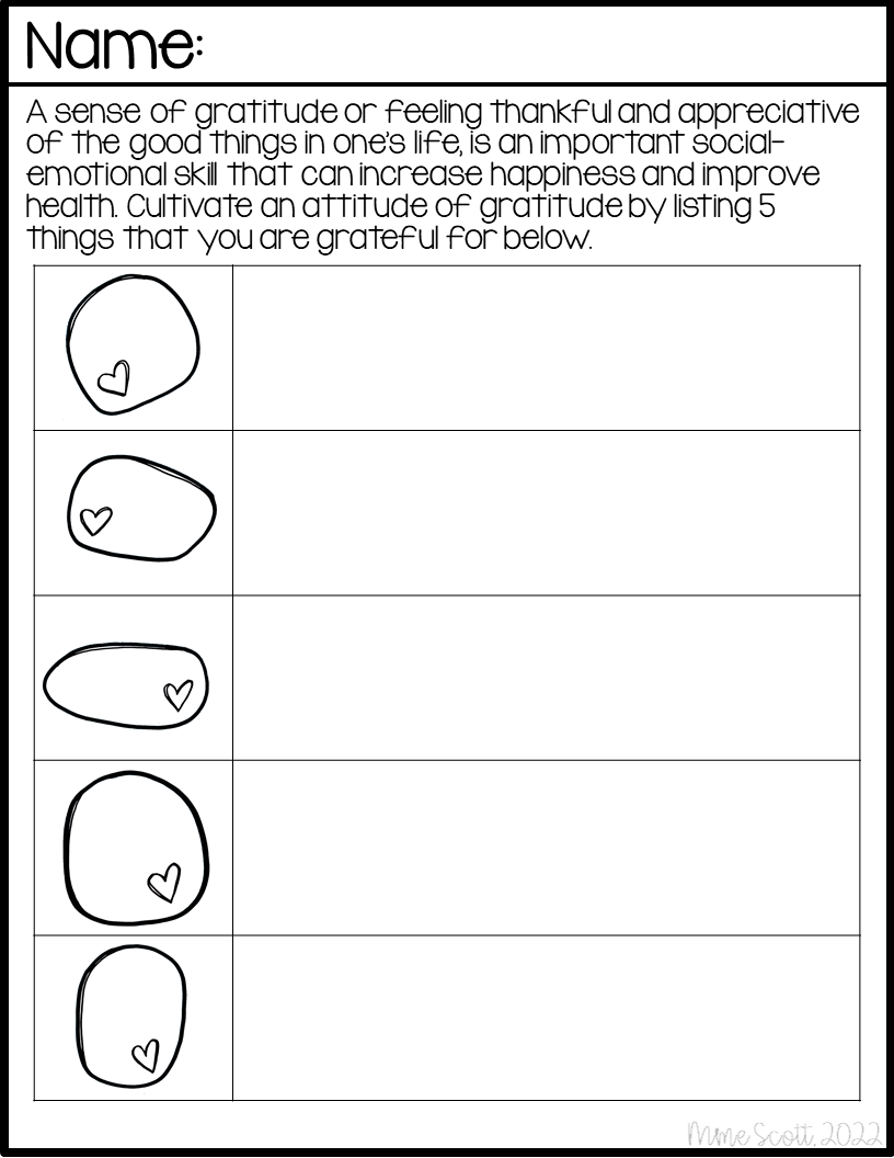 Gratitude and Kindness Activities - Kindergarten and Primary Gratitude ...